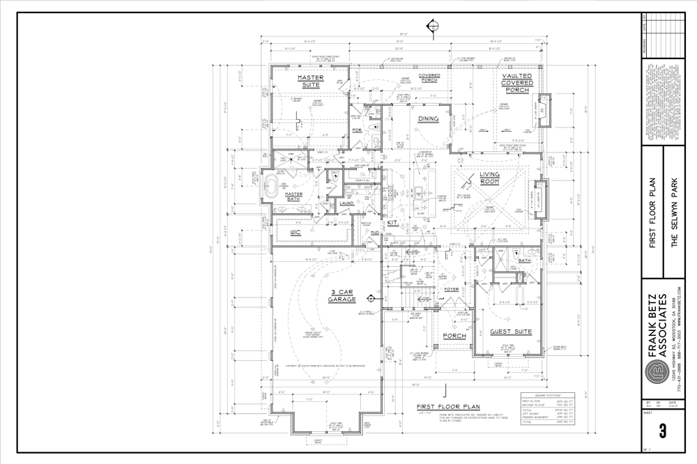 Complete Floor Plan With Dimensions