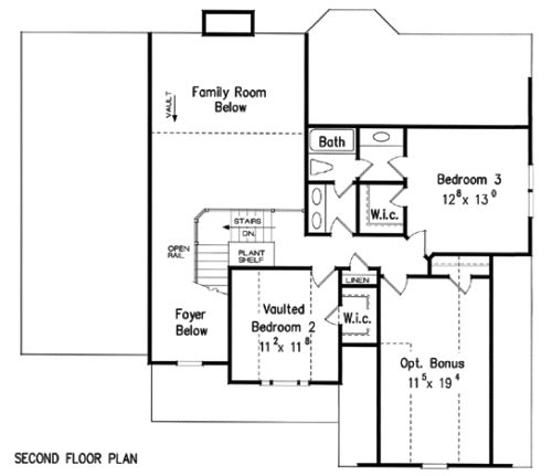 COLONNADE House Floor Plan | Frank Betz Associates