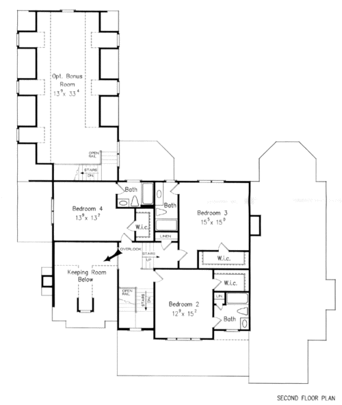 NORTHFIELD House Floor Plan | Frank Betz Associates