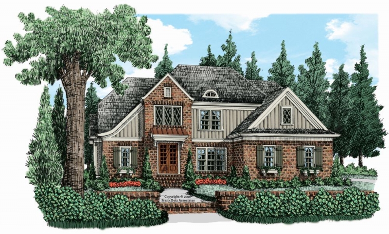 French Colonial House Plans | Frank Betz Associates