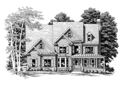 GENTRY House Floor Plan | Frank Betz Associates